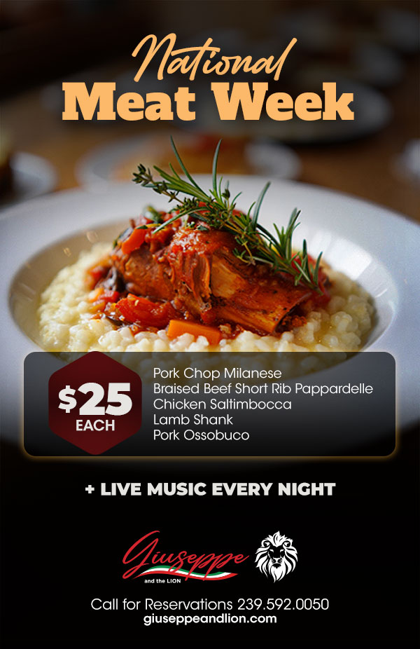 National Meat Week - Giuseppe and the Lion